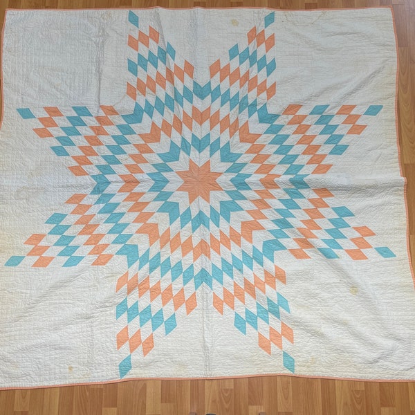 Texas Star Quilt Pattern - Etsy