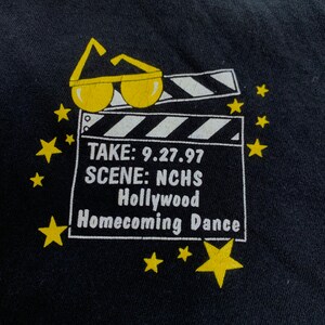 Vintage 1997 NCHS Hollywood Homecoming T Shirt Size XL - Etsy