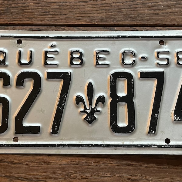 Embossed Custom License Plate - Etsy