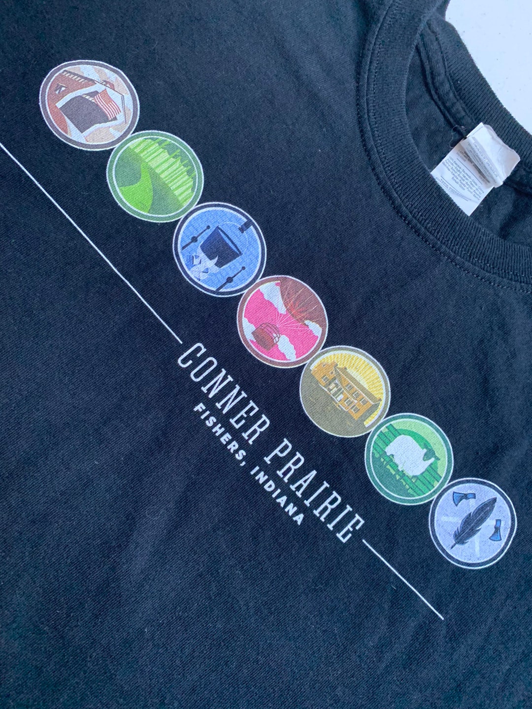 Vintage Conner Prairie Indiana T Shirt Size 2XL Quality Graphic - Etsy