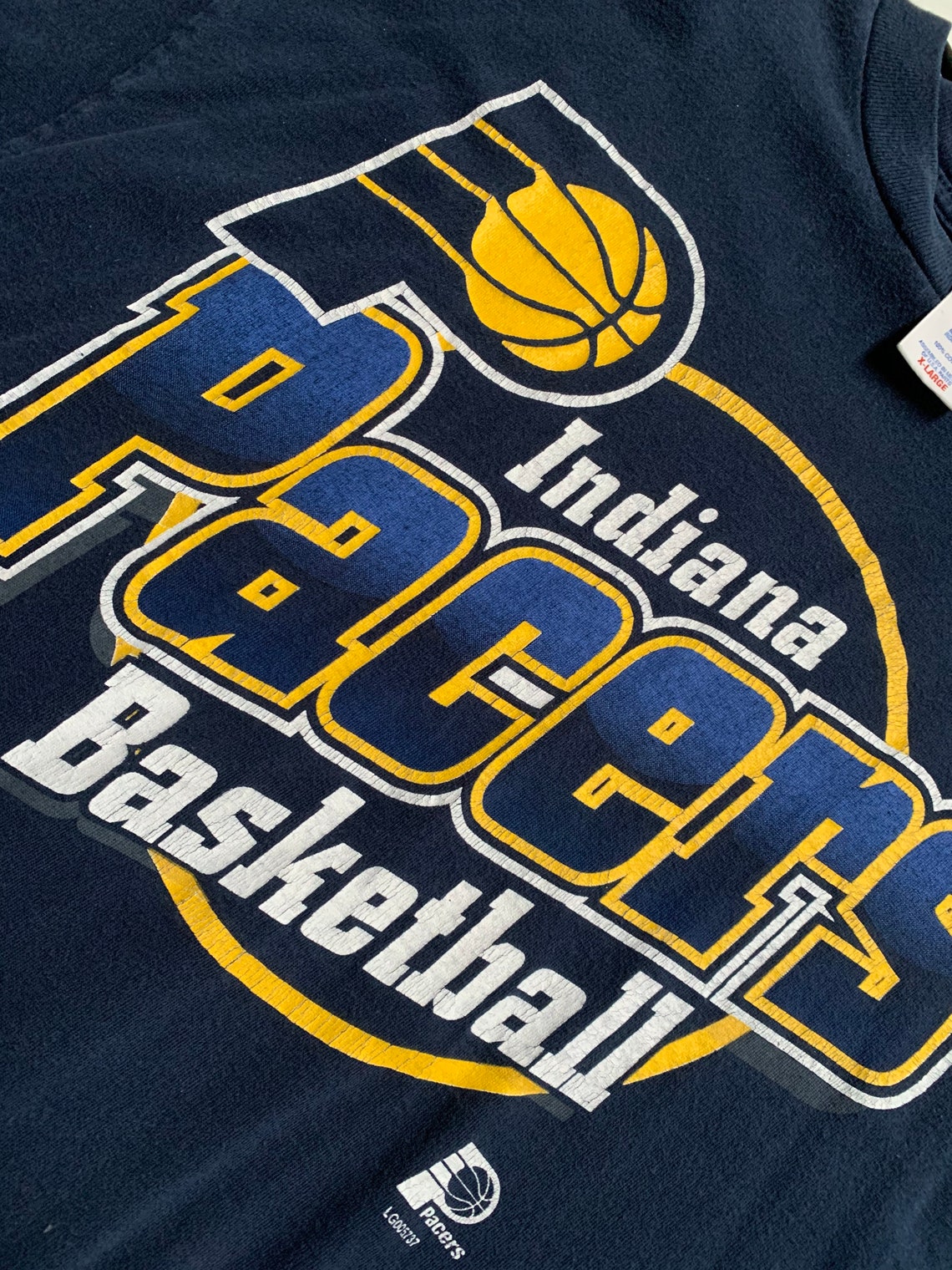 Vintage Indiana Pacers T Shirt Extra Large XL Quality Logo | Etsy