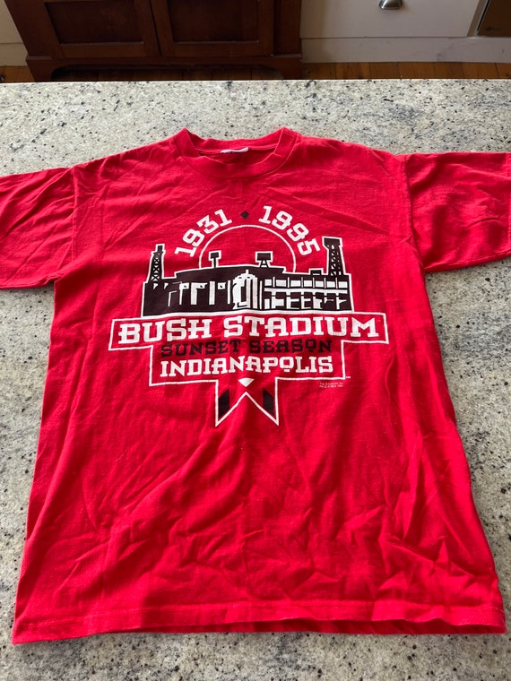 Vintage 1995 Bush Stadium Indianapolis Indians Baseba… - Gem