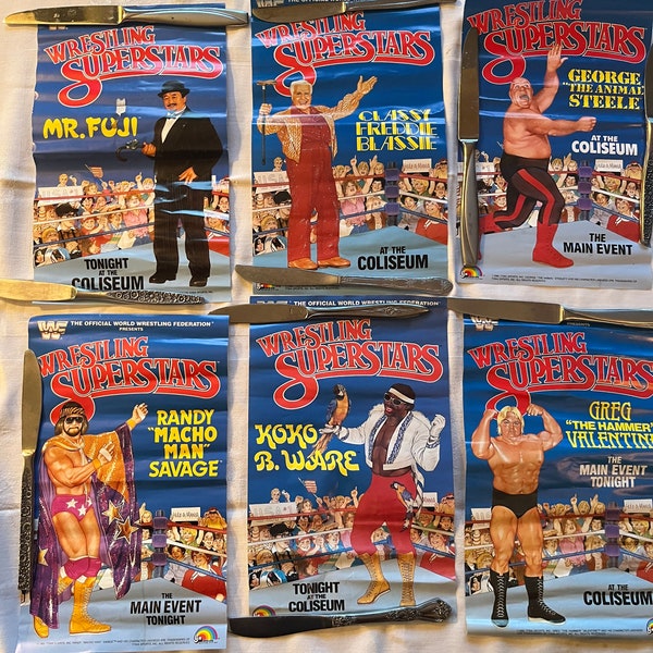 80s Wrestling Figures - Etsy