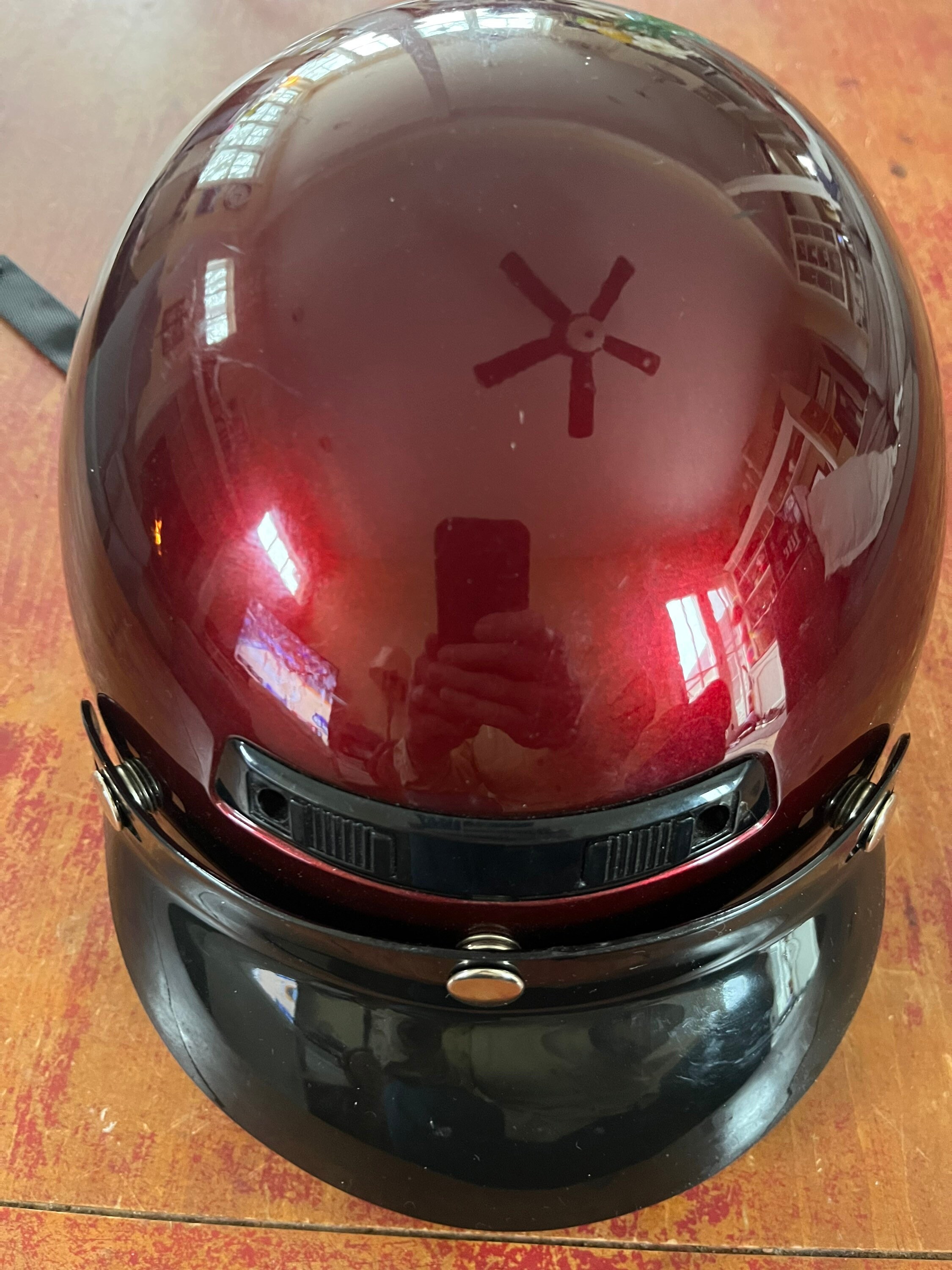 Custom Motorcycle Half Helmets