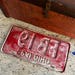 Vintage 1966 Ohio License Plate FB 19 Quality Embossed Steel - Etsy