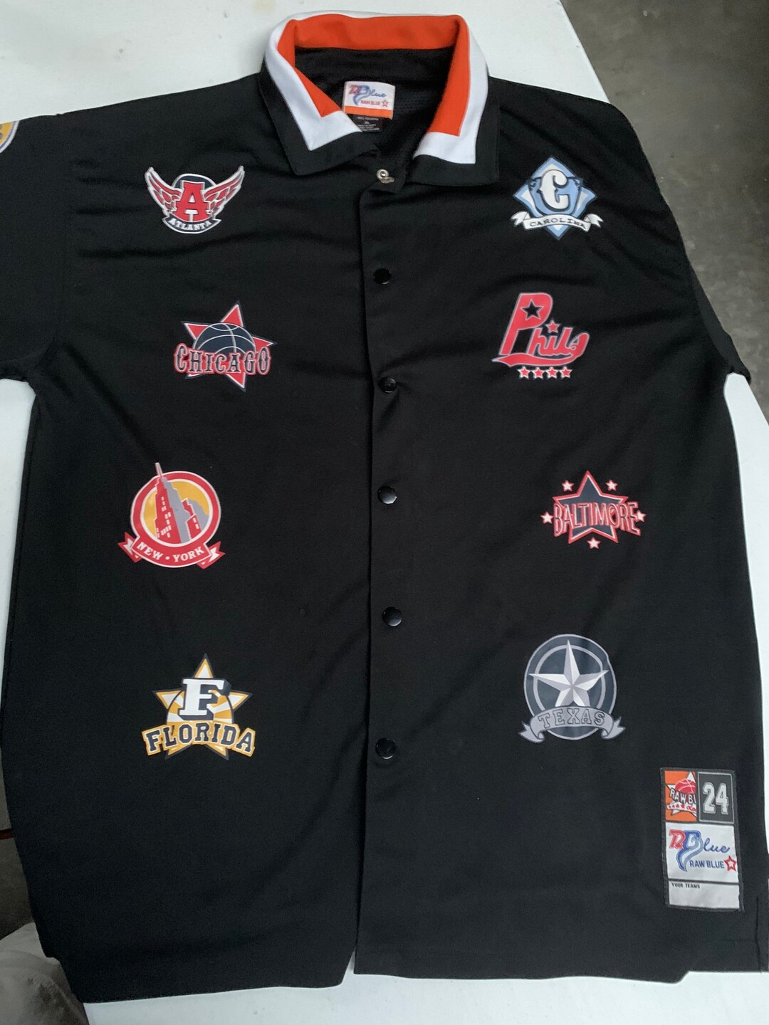 Vintage Retro Sports Teams Logos Shirt All Over Print Size XL Brooklyn ...