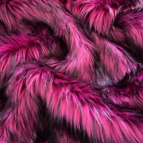 Bristol BABY PINK Tip Candy Shag Long Pile Soft Faux Fur - Etsy
