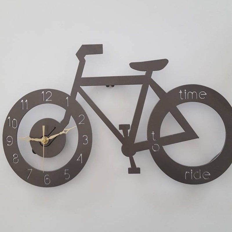 Bicycle Wall Clock - Etsy