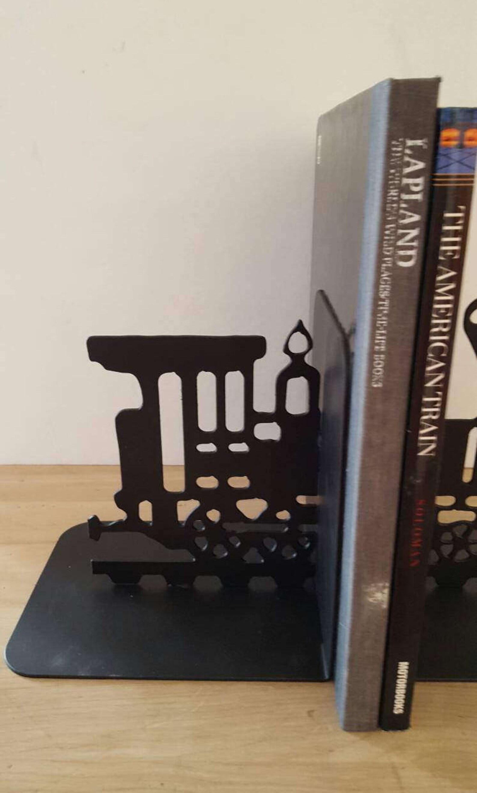 Train Bookends. Train Engine Bookends. Metal Train Engine. - Etsy
