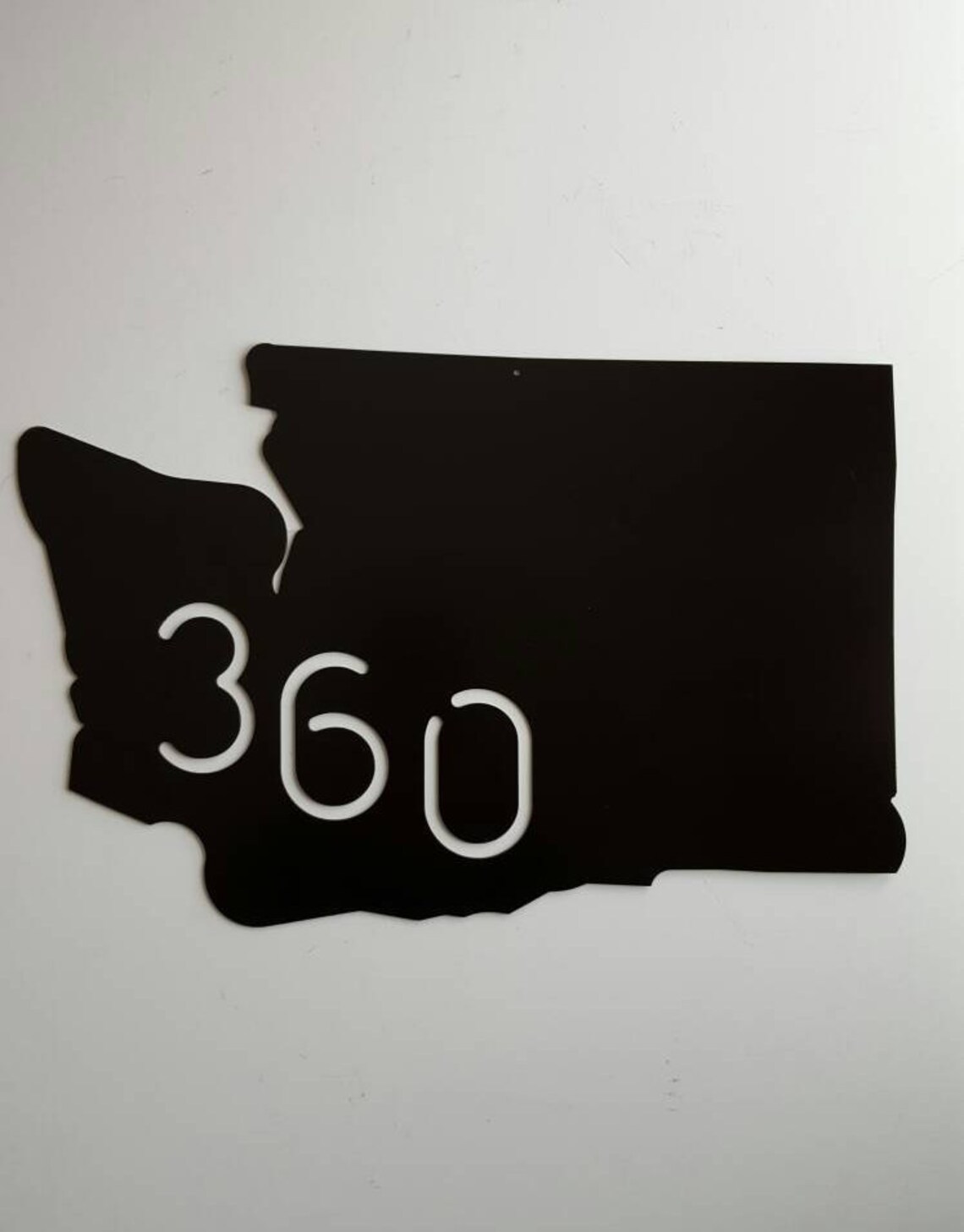 Washington State. 360. Washington Area Code. Metal Decor. - Etsy