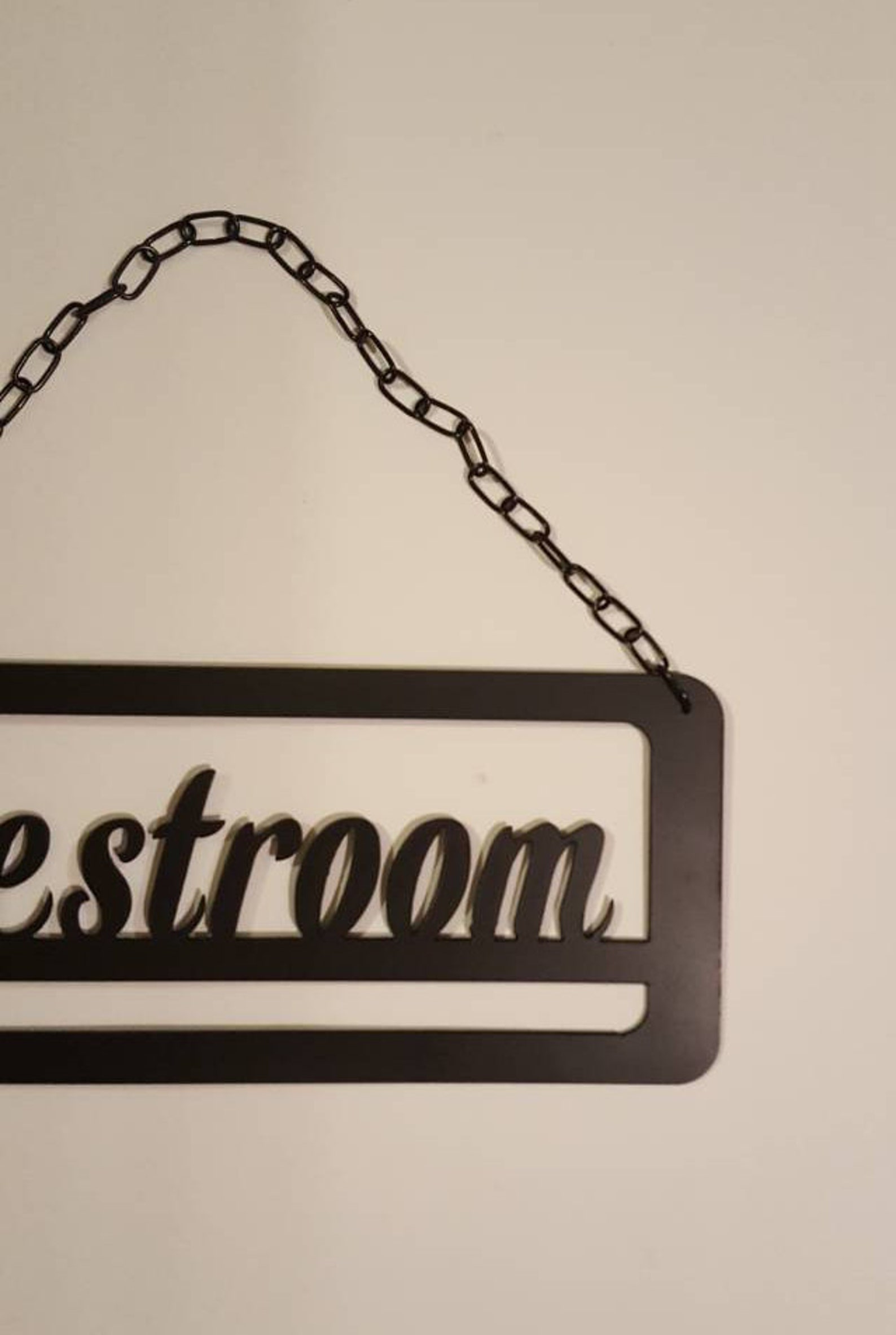 Metal Wall Art. Restroom Sign. Metal Restroom. Bathroom Sign. - Etsy