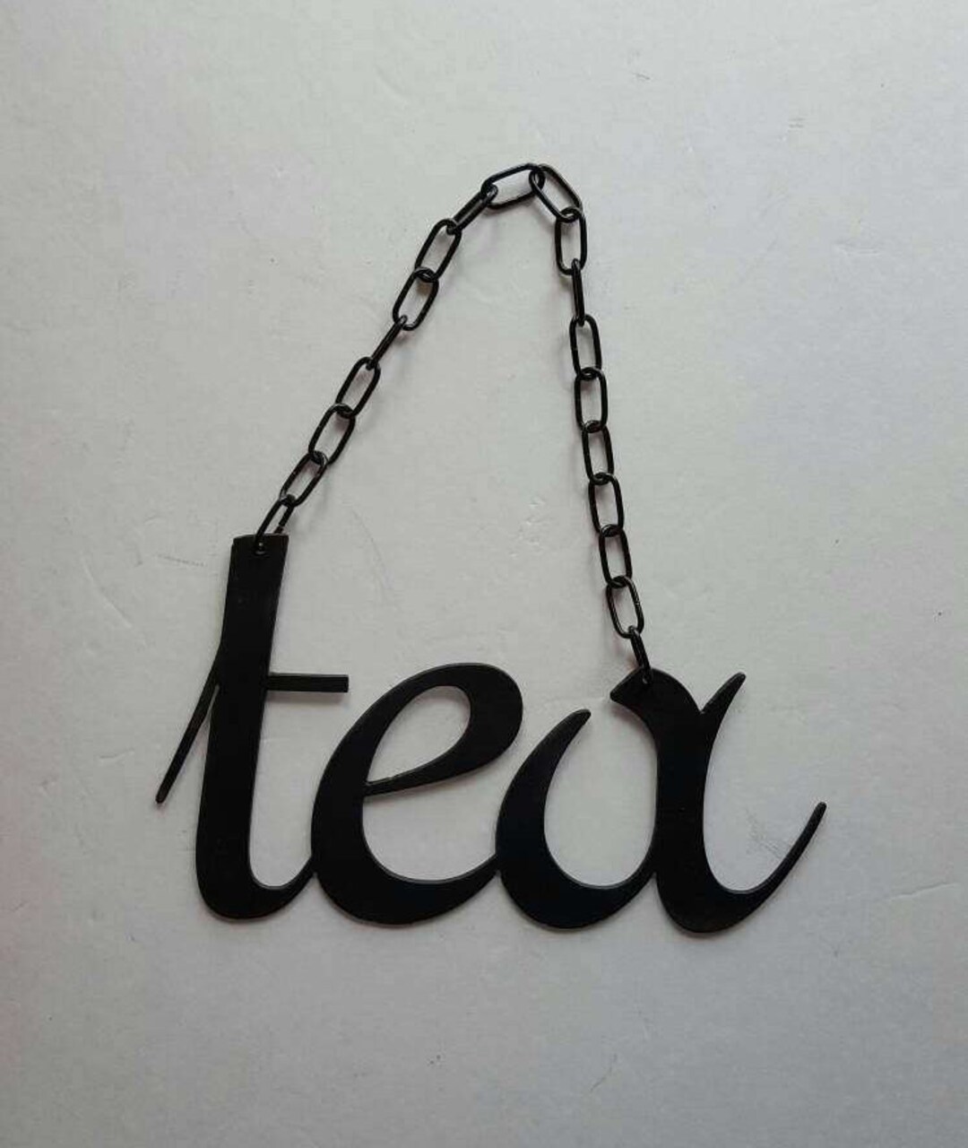 Tea Sign. Metal Art. Kitchen Decor. Metal Tea Sign. Metal Decor. Black ...