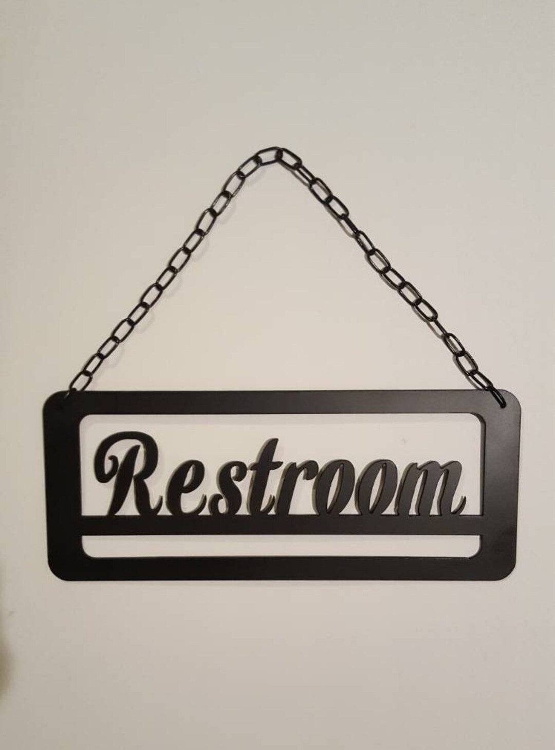 Metal Wall Art. Restroom Sign. Metal Restroom. Bathroom Sign. Metal ...