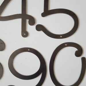 8 Inch House Numbers. Large House Numbers. 8 Inch Metal House Numbers ...