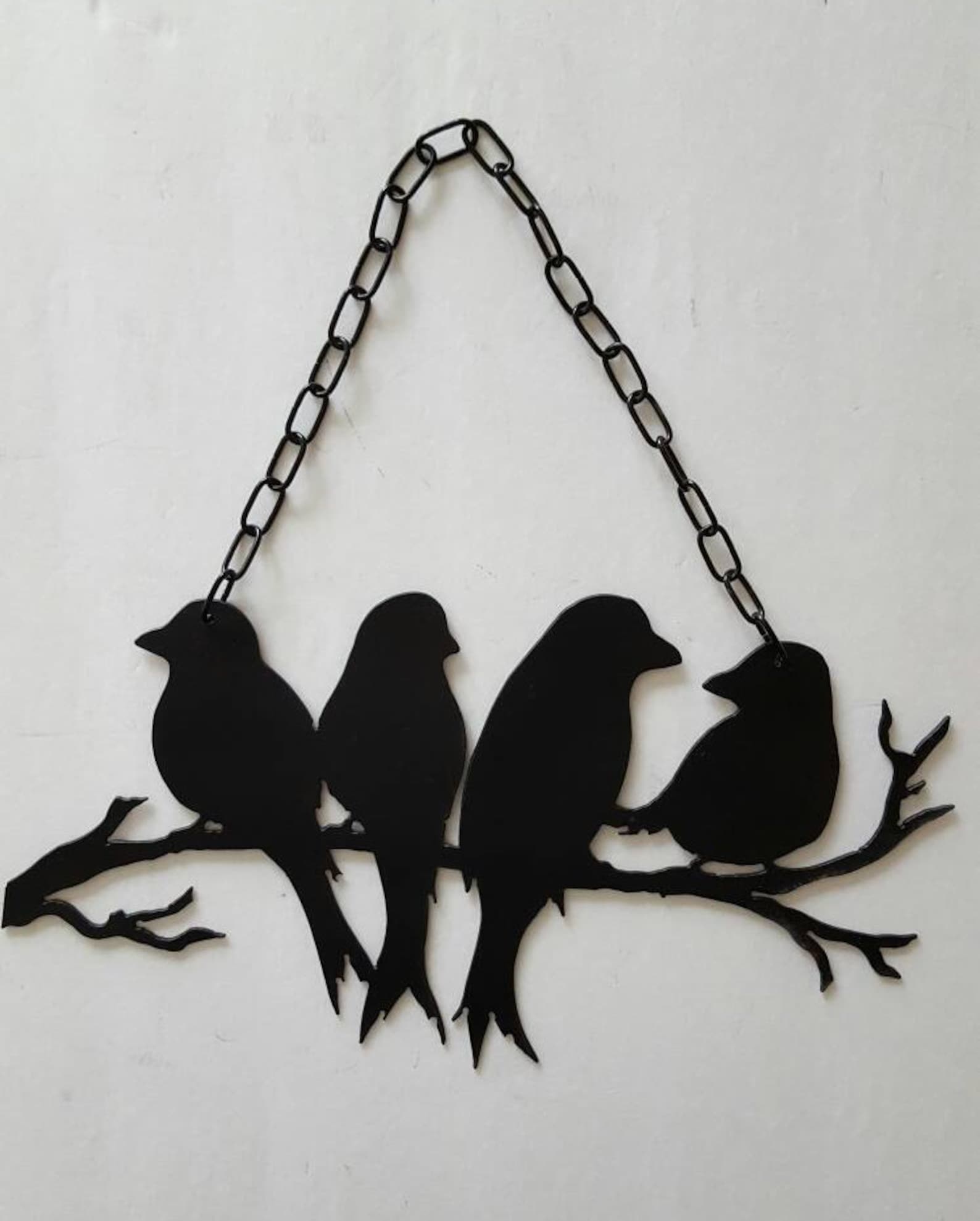 Birds Wall Art Metal Birds Bird Decor Bird Wall Decor Etsy