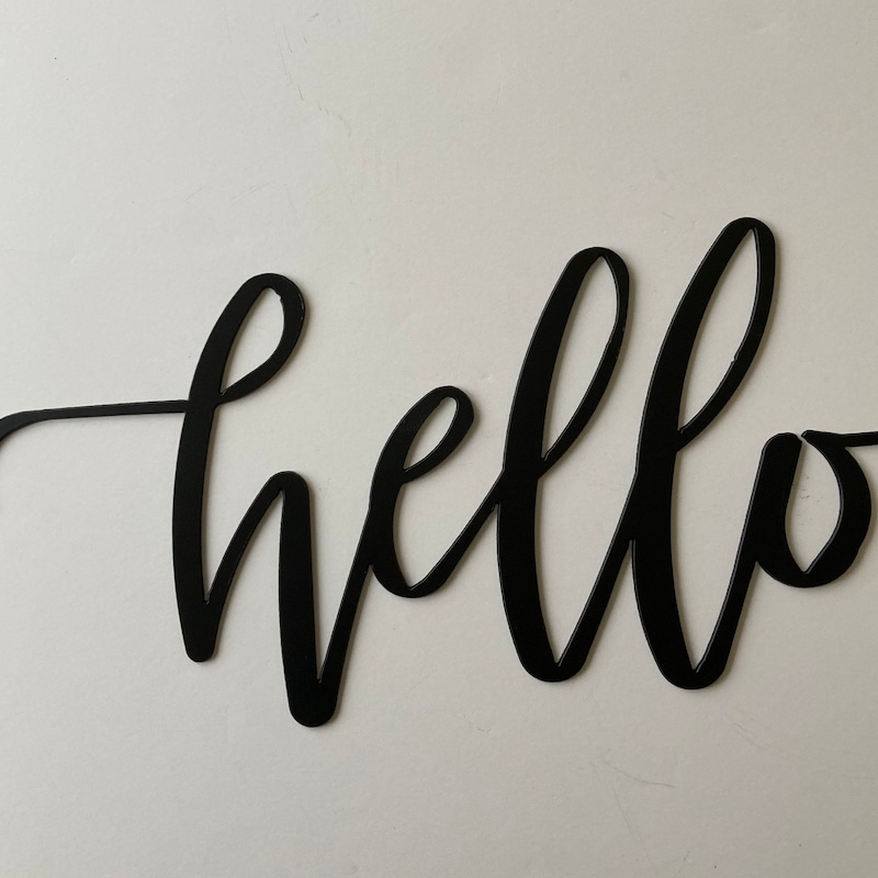 Hello There Sign - Etsy