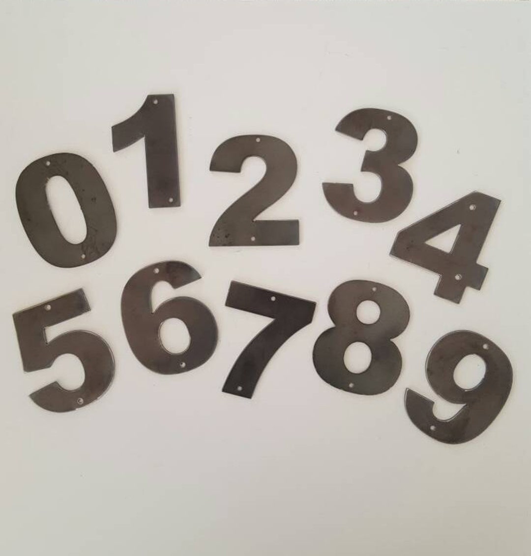 House Numbers. 8 Inch Metal House Numbers. Metal House Numbers. Metal ...