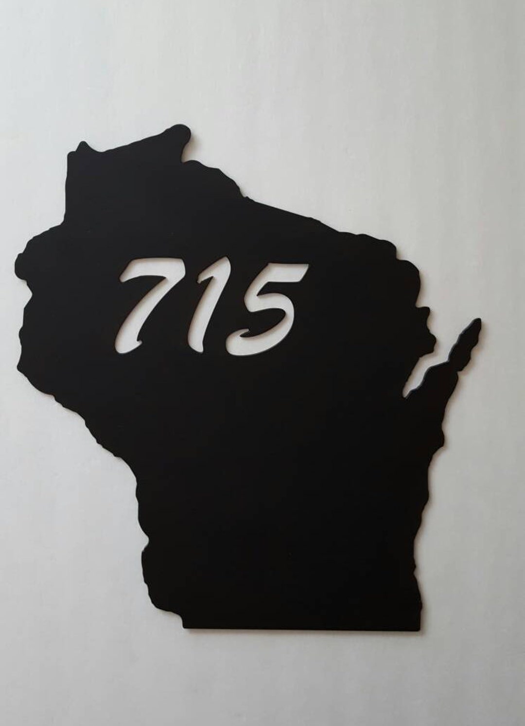 Metal Wall Art. 715. Wisconsin Area Code. Wisconsin Metal Art. Metal ...