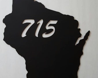 715 Area Code Decor - Etsy