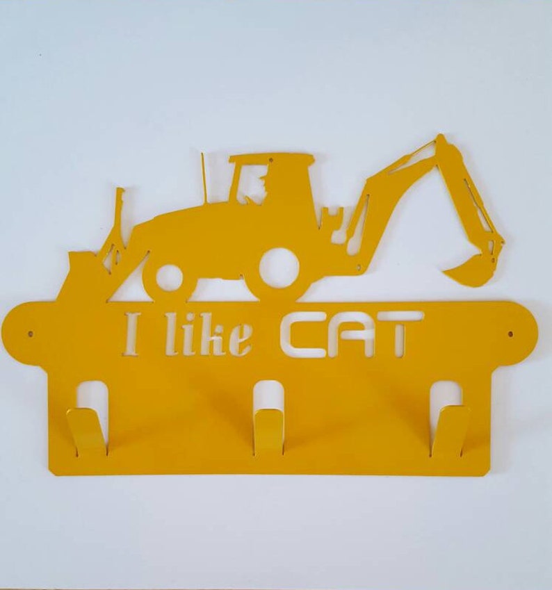 Backhoe. Metal Wall Art. Metal Wall Decor. Metal Backhoe. | Etsy