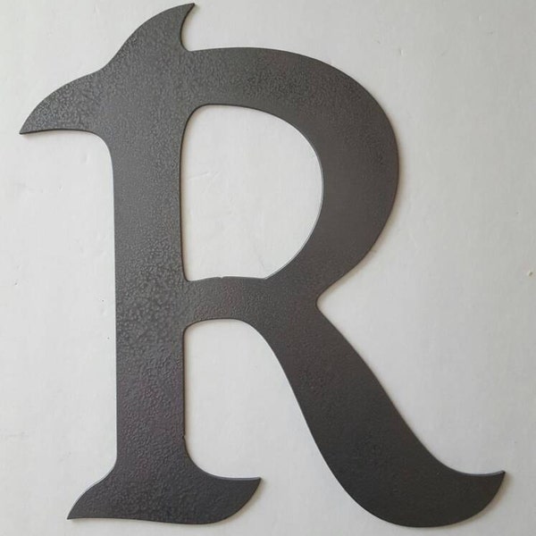 Metal Letter R - Etsy