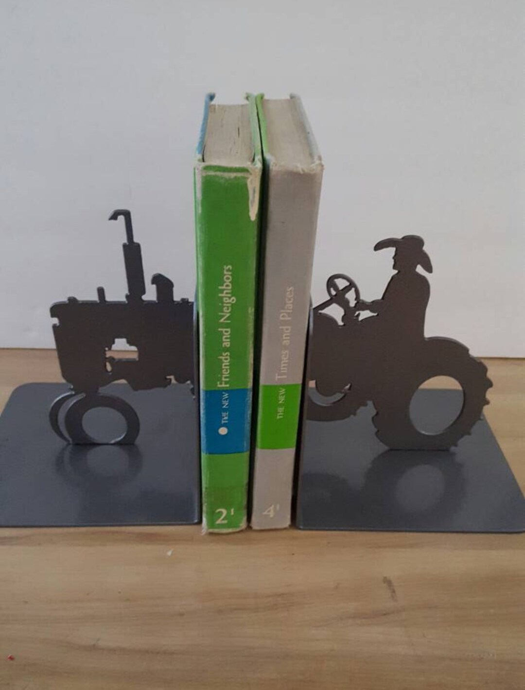 Tractor Bookends. Farming Bookends. Farming Decor. Home Decor. Rustic ...