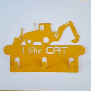 Backhoe. Metal Wall Art. Metal Wall Decor. Metal Backhoe. | Etsy