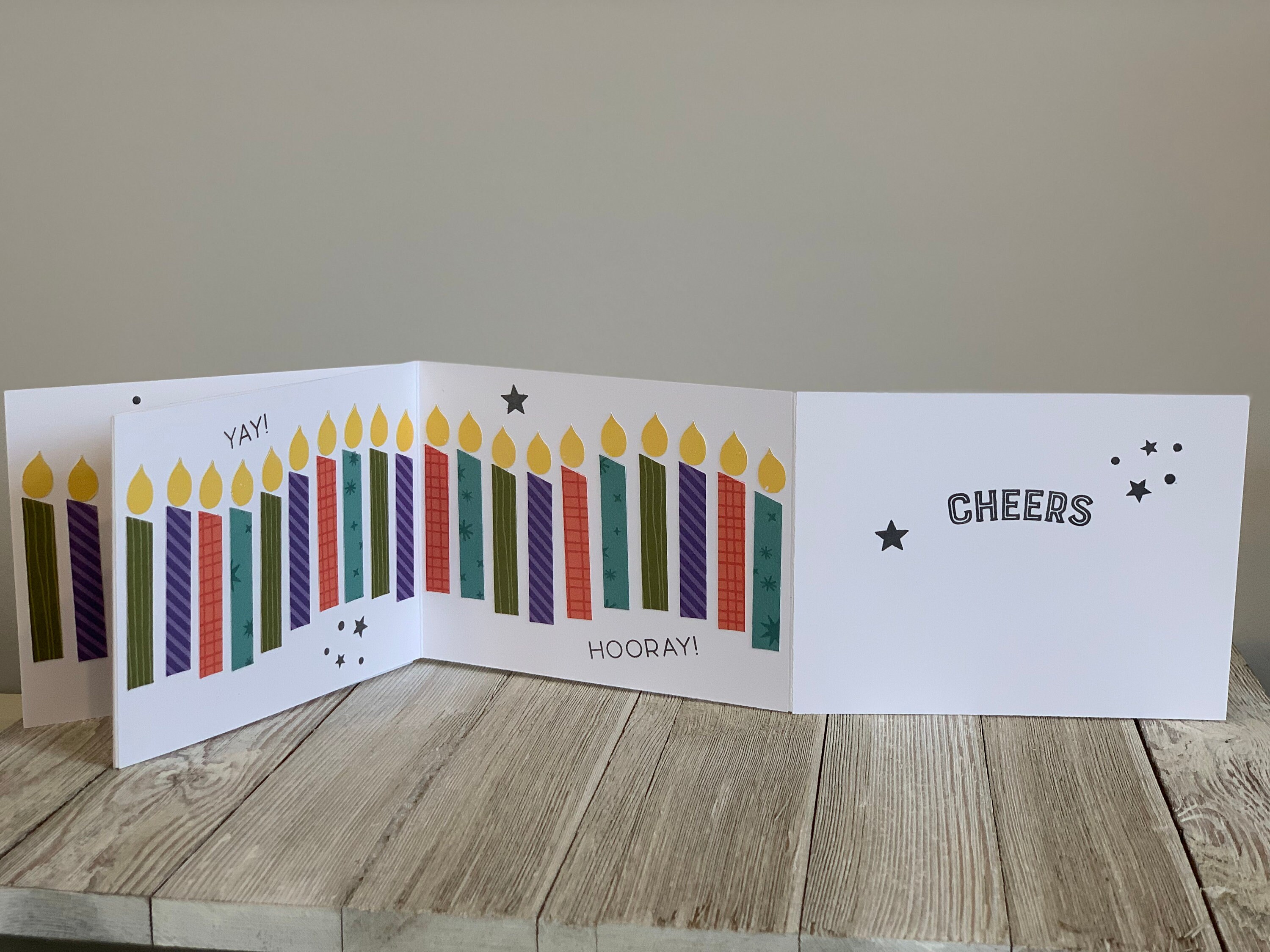 Custom Happy Birthday Greeting Card, Personalized, Choose No. of ...