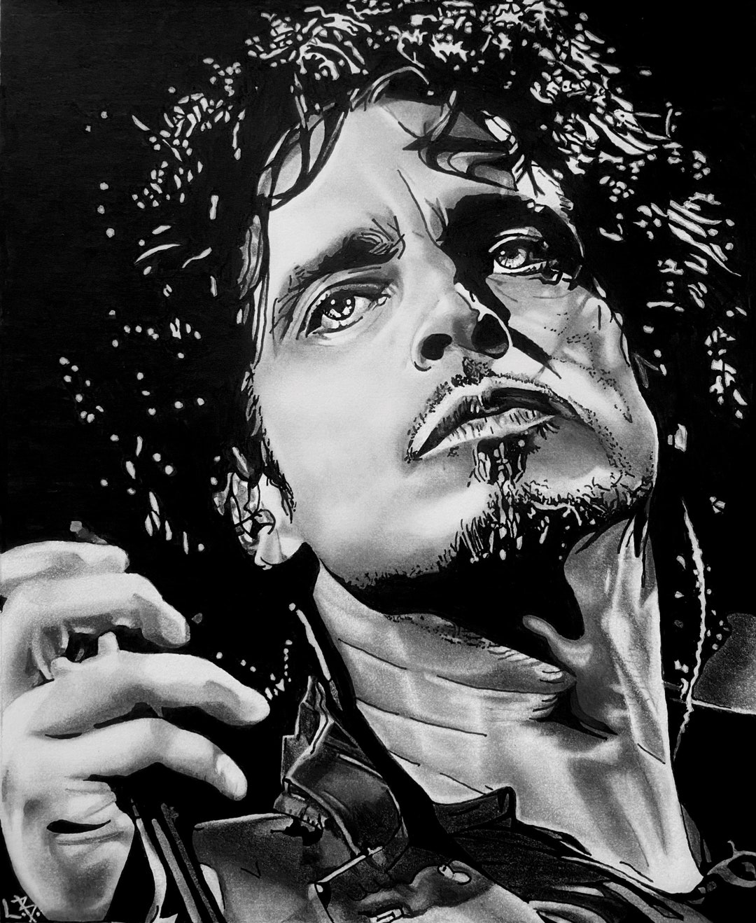 Original Drawing of Chris Cornell - Etsy
