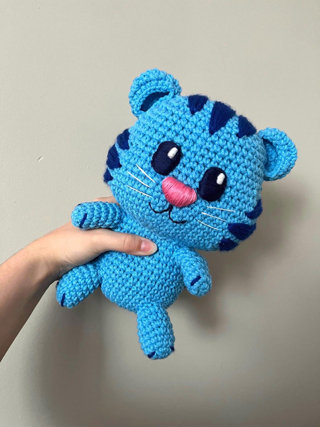 Tigey - Amigurumi - Crochet Stuffed Animal (daniel Tiger) - Etsy