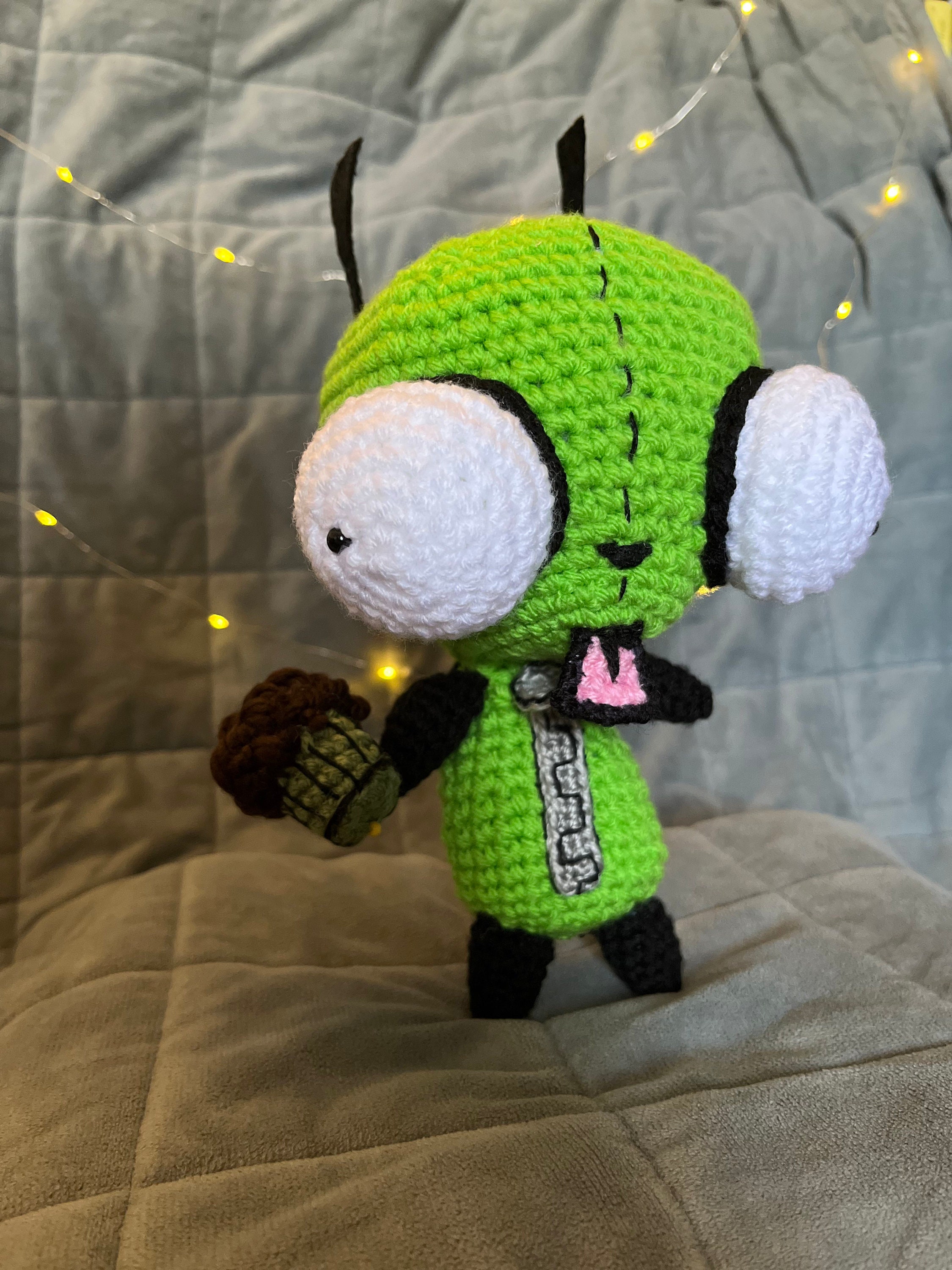 Invader Zim Gir I Miss You Cupcake