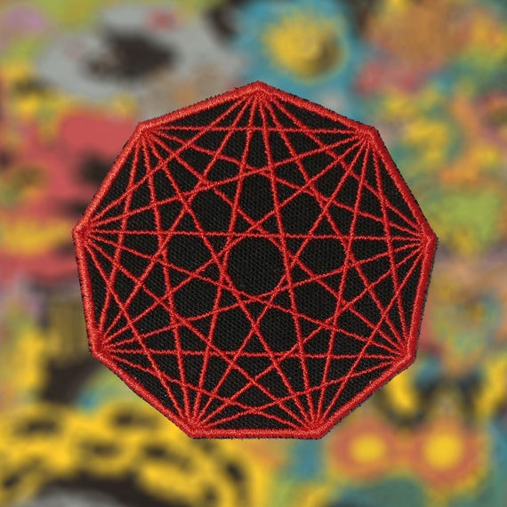 Nonagon Objects Nonagon Shape Black" Art Print For Sale By Keplercat