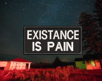 Mr. Meeseeks existence is Pain 3.5 Patch. | Etsy