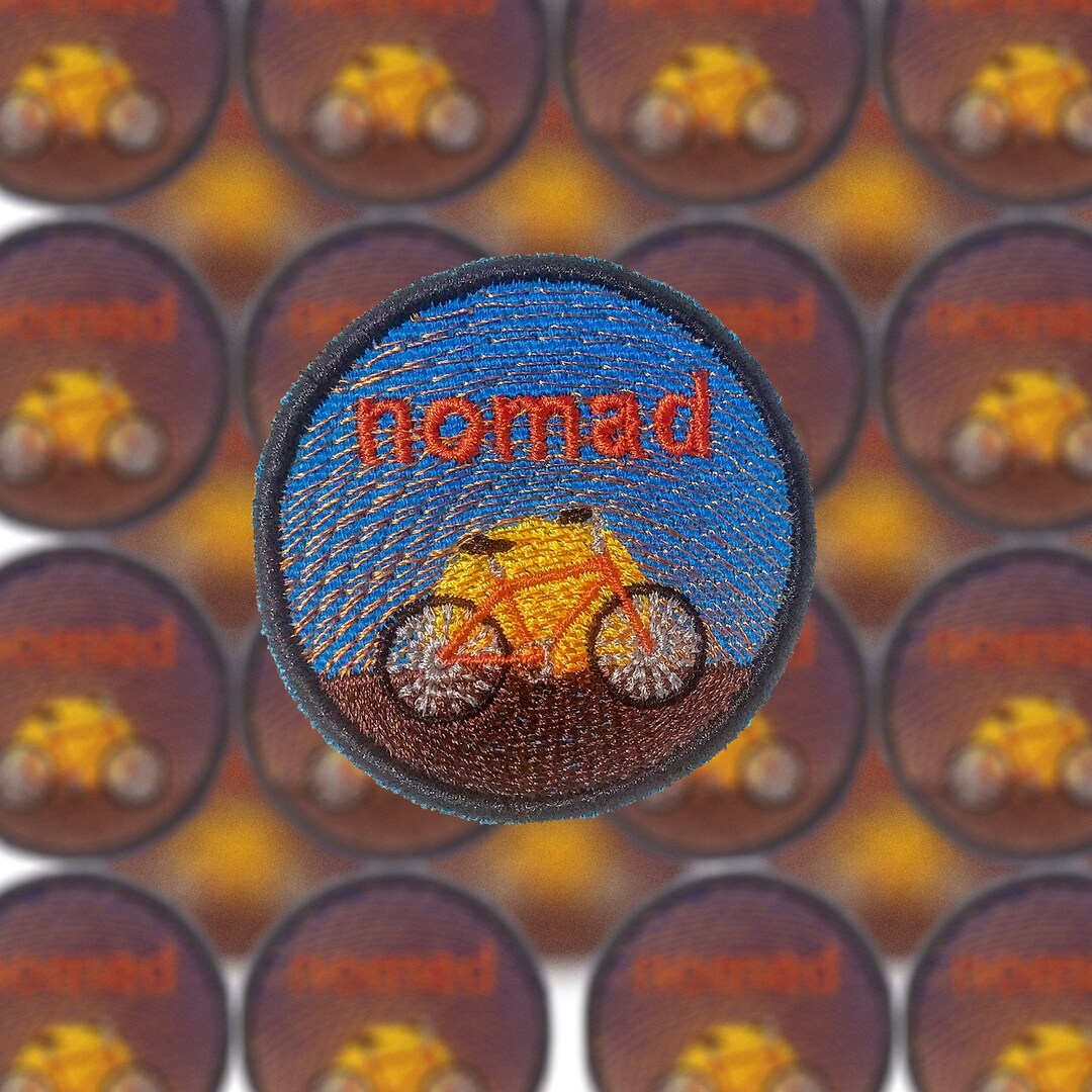 New! Nomad Bicycle Patch: Lightside - Etsy