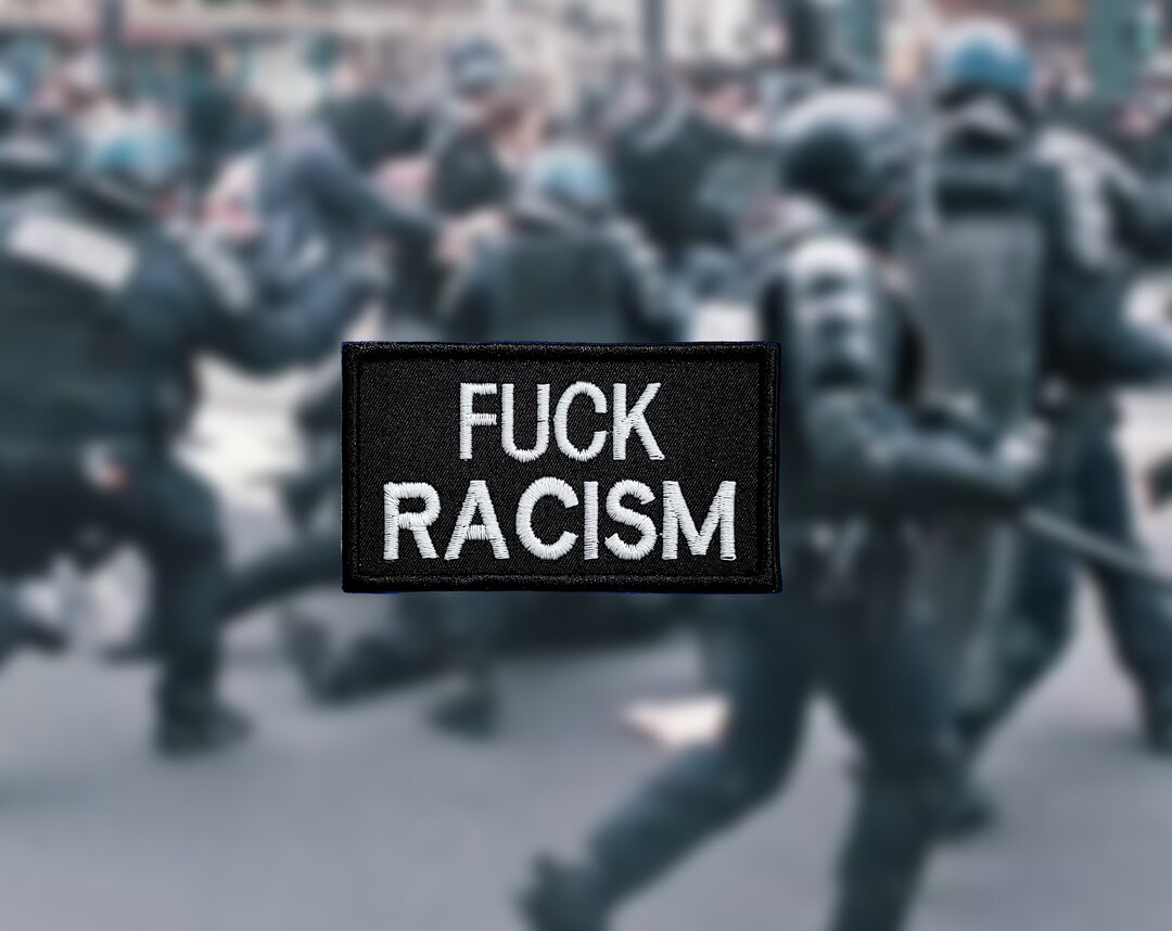 Fck / End Racism Patch glow in the Dark - Etsy