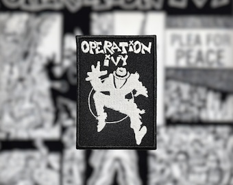 Operation Ivy 02 Sublimated Patch Badge Applique Iron On - Etsy