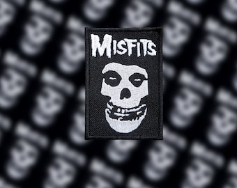 Misfits DIY Punk Patch Duck Cloth Canvas - Etsy