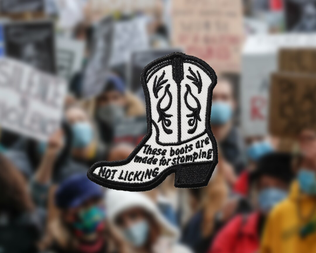 New! Boot Stomping Patch - Etsy