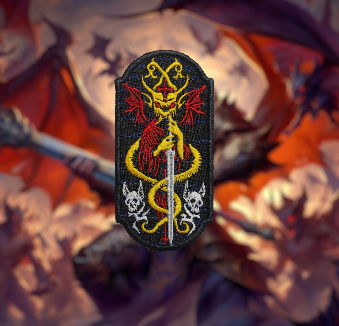 NEW! Demon King Patch! - Etsy