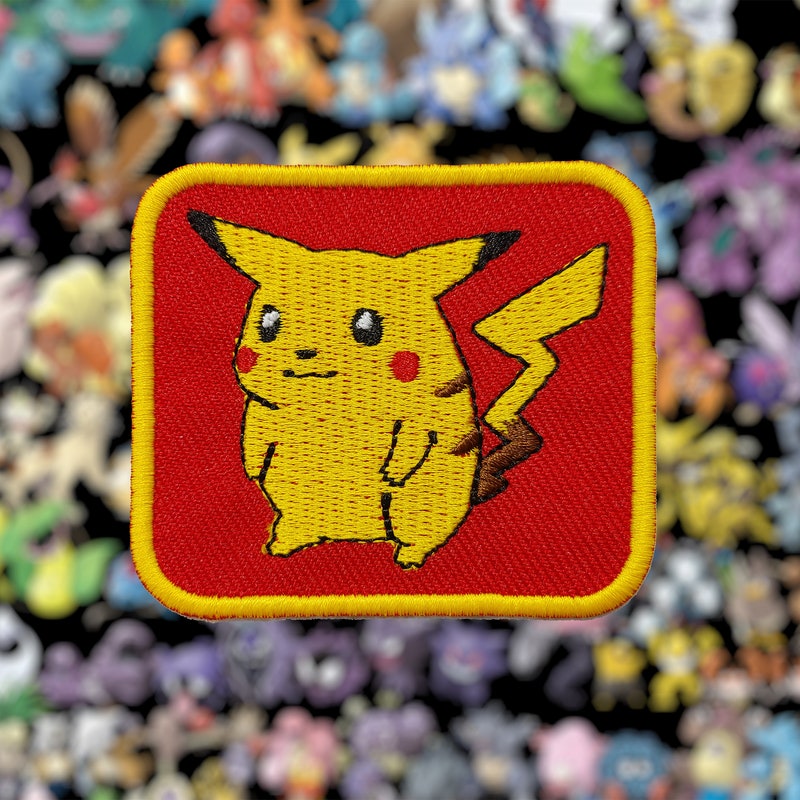 Pikachu Patch - Etsy
