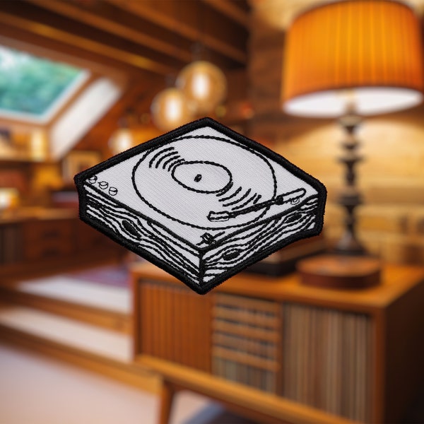 Record Player Patch - Etsy
