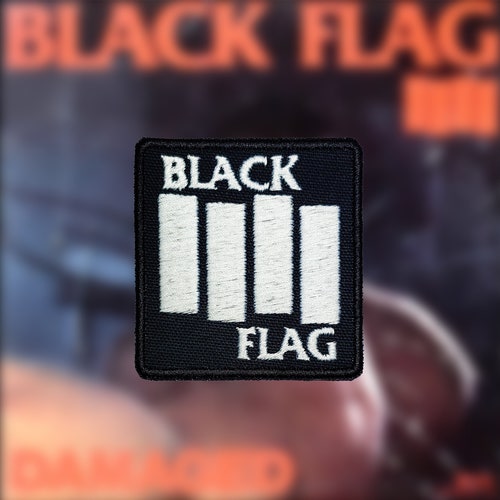 Circle Jerks DIY Patch Punk Crust Black Flag off Leftover - Etsy