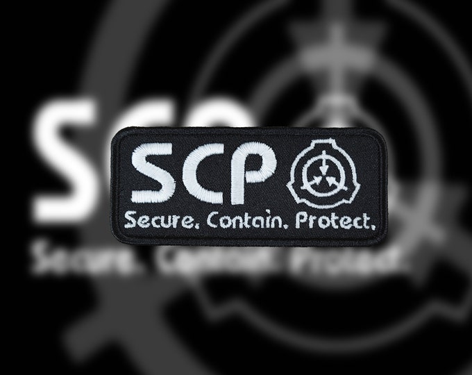 SCP Slogan Patch - Etsy