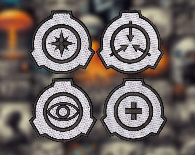 SCP Foundation/scp Logo/scp Logo/scp Foundation Logo/vinyl/decal/set - Etsy