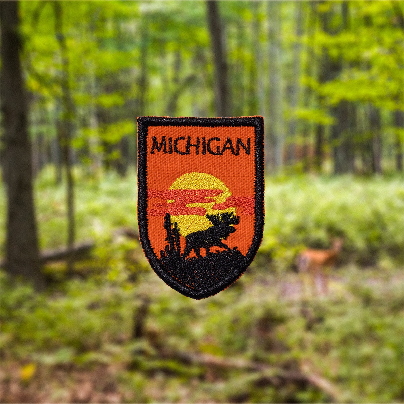 NEW Michigan Vintage Style Patch. - Etsy