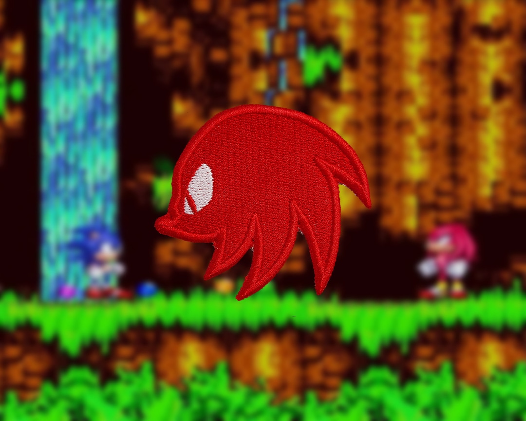 NEW! Knuckles Silhouette Patch - Etsy