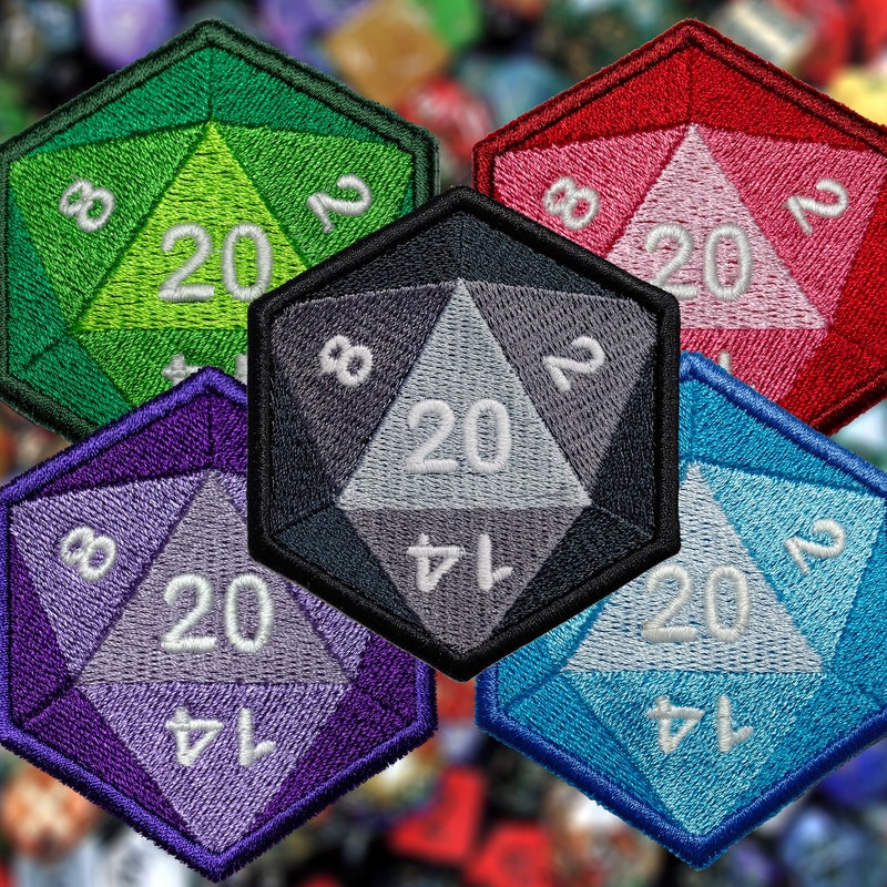 Dice Patch Sew On - Etsy