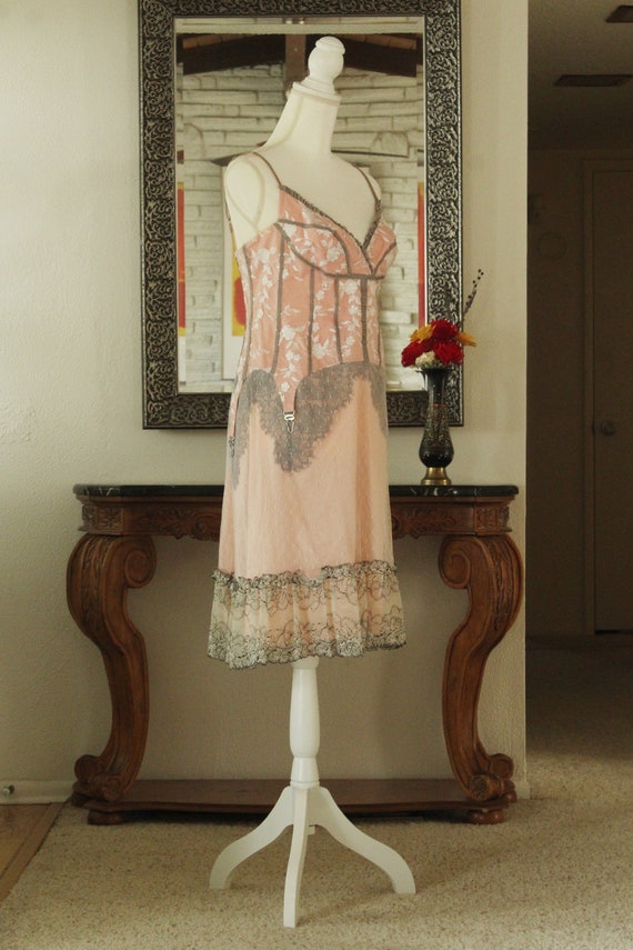 RARE Designer Byron Lars Beauty Mark Lingerie Dress - Gem