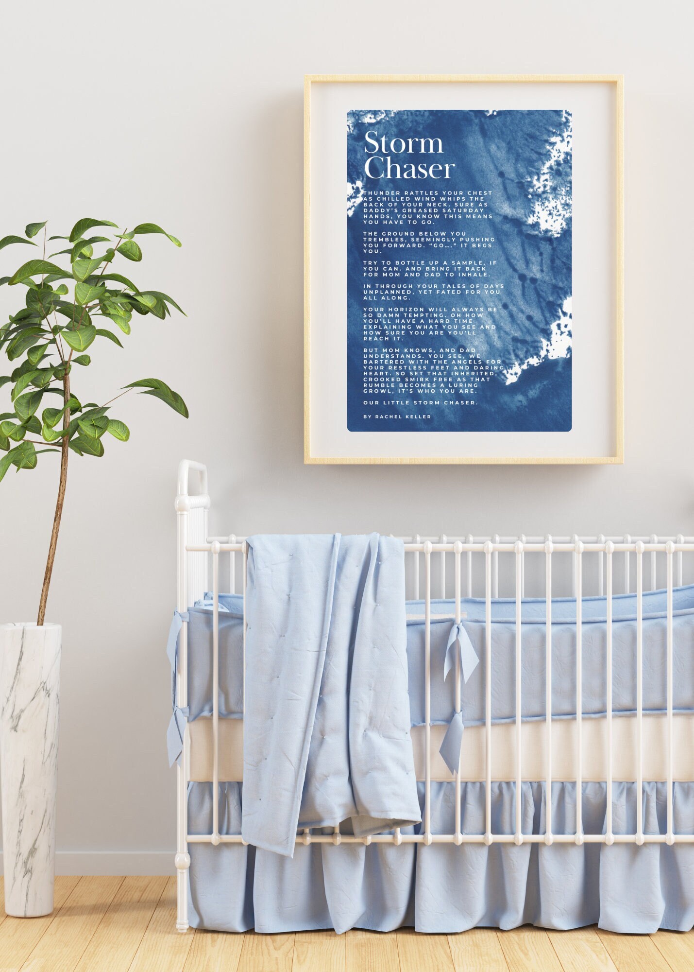 Nursery Wall Décor Poem, Digital Download Nursery Art, Gender Neutral ...