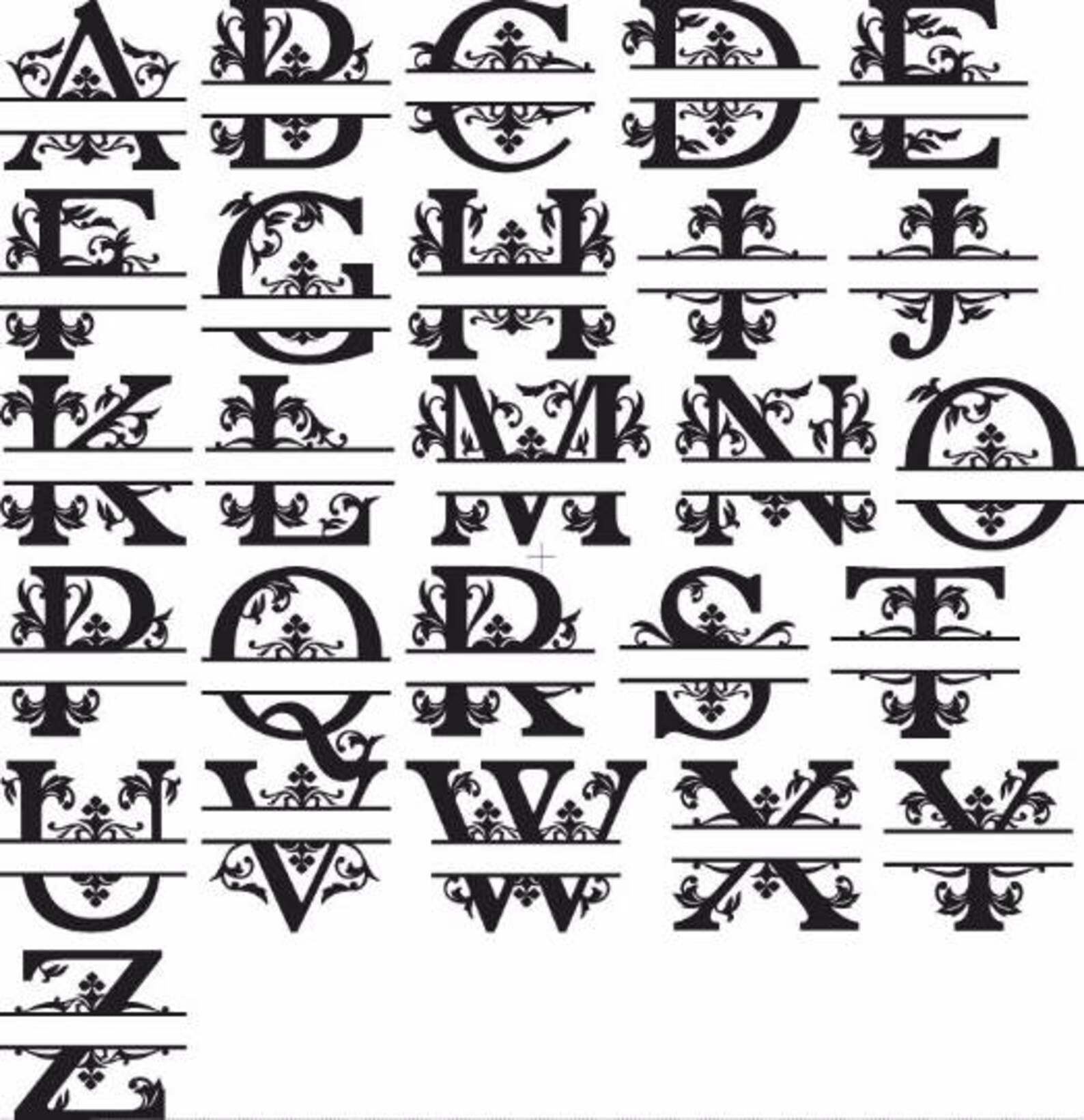 Large Family Initial Sign Last Name Sign Wall Hanging | Etsy